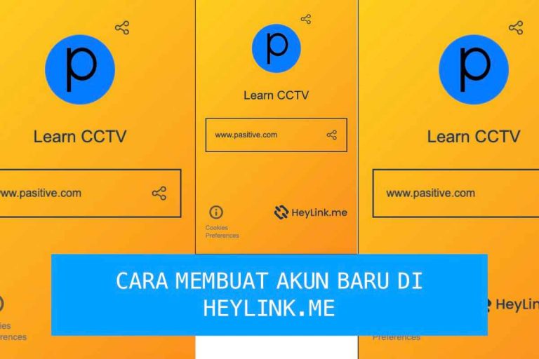 Cara Daftar Akun Baru di Heylink.me, Aplikasi Link Bio yang Sedang ...