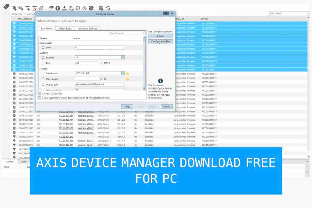 Download AXIS Camera Configuration Tool For PC – Pasitive CCTV