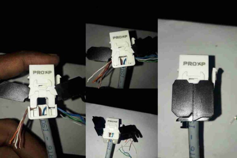 Cara Pasang Kabel LAN ke Modular Jack RJ45 ProXP, Panasonic, Commscope ...
