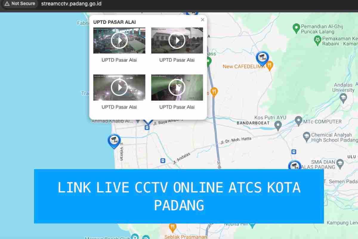 Link Streaming CCTV Online Kota Padang, Lihat Pantai Padang IORA ...